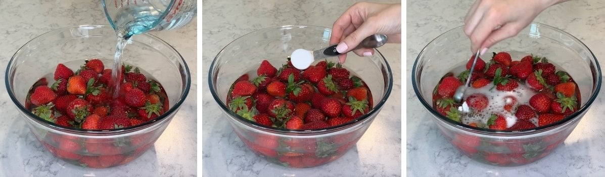 The Right Way to Wash Strawberries