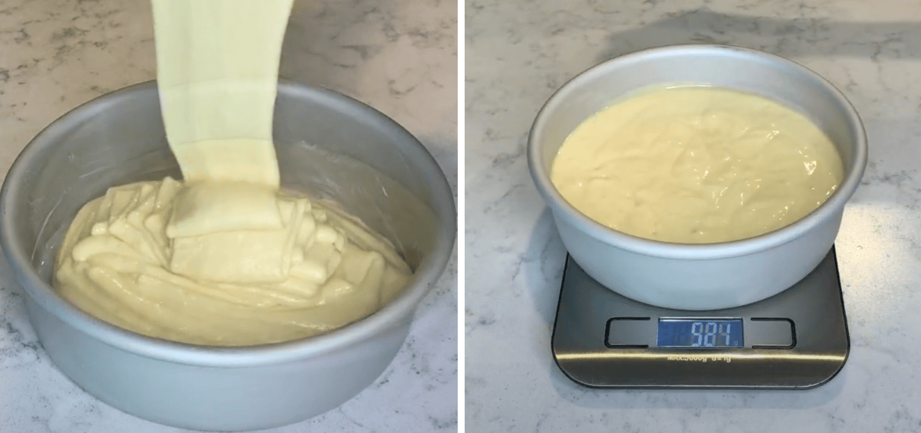 How To Bake Flat Cake Layers - Using a Simple Kitchen Towel