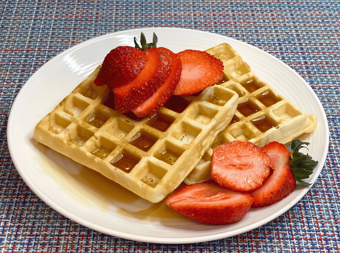 Delicious Homemade Fluffy Waffles Recipe