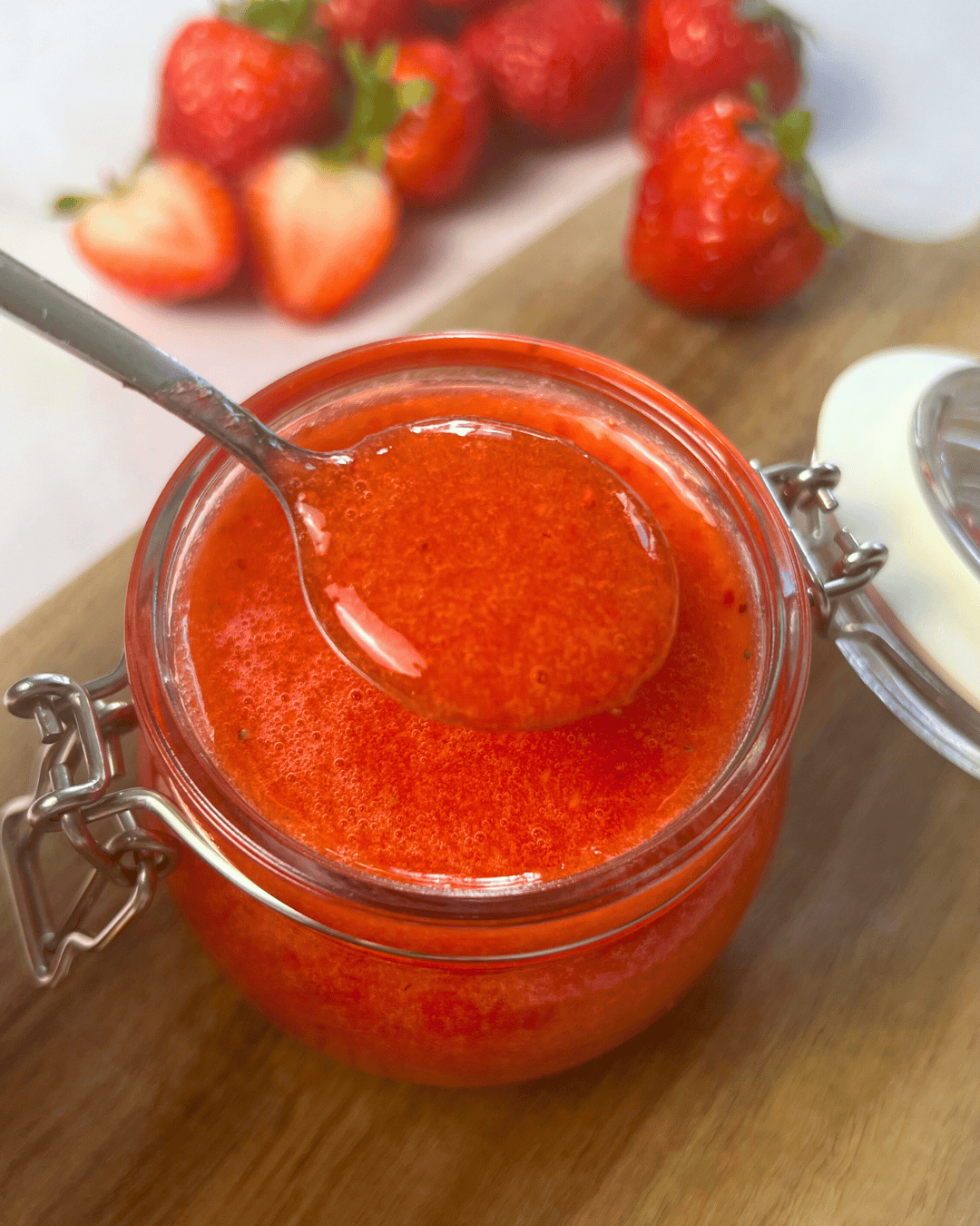 Fresh Strawberry Puree - 3 Ingredients!